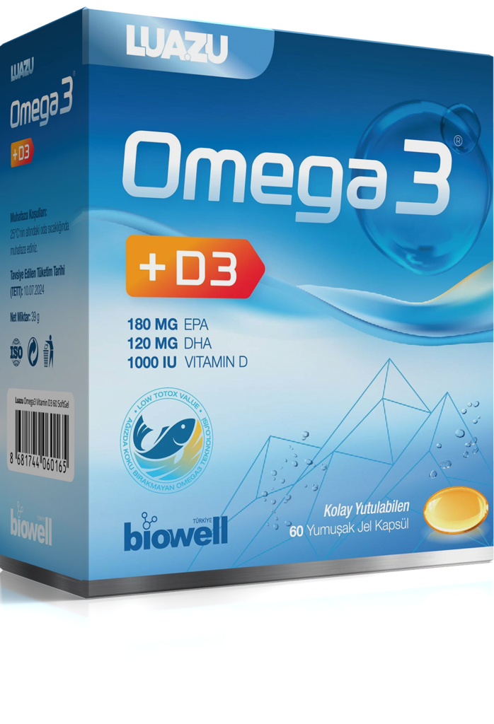 Luazu Omega3+D3 – Biowell Türkiye